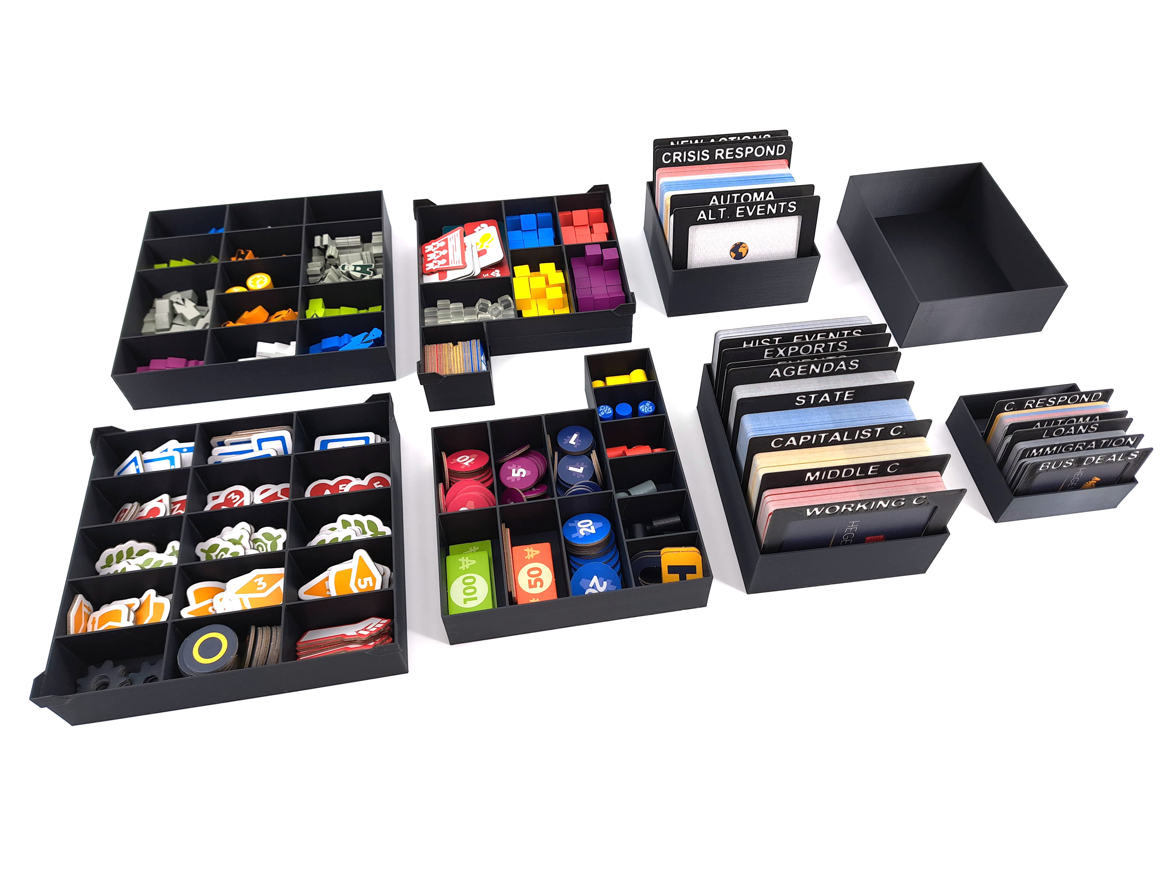 Hegemony - Board Game Insert - Tinkering Paws