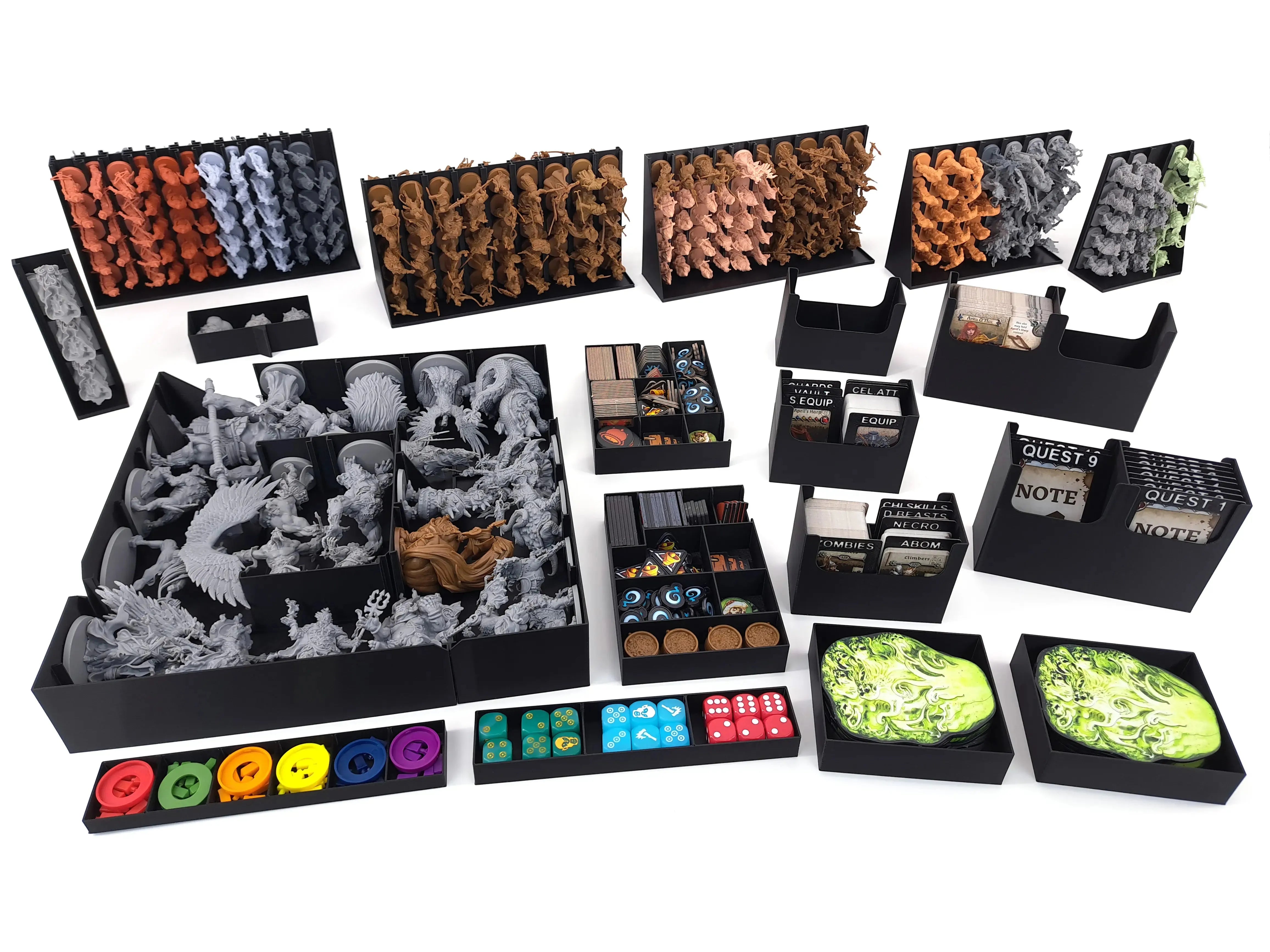 Zombicide: White Death - Board Game Insert - Tinkering Paws – Tinkering ...