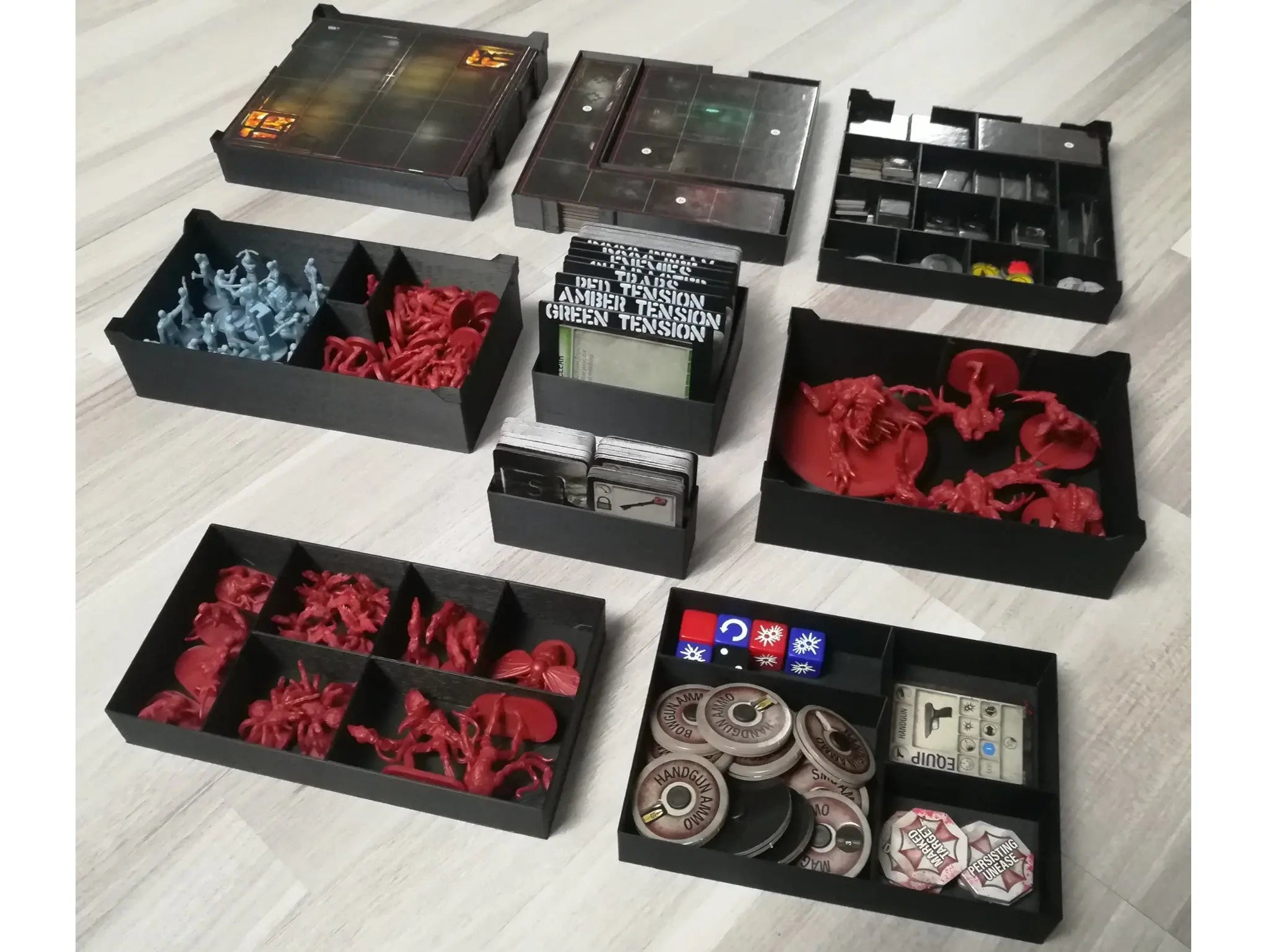 Resident Evil 2 - Board Game Insert - Tinkering Paws